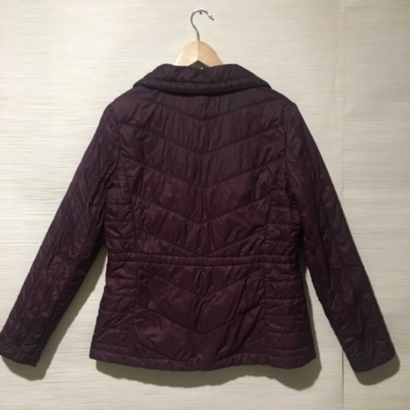 Guess | Jackets & Coats | Guess Purple Puffer Zip Up Jacket | Poshmark